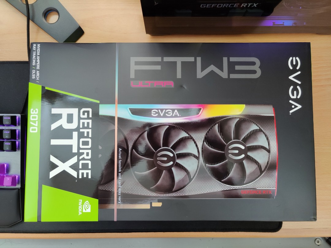 EVGA GeForce RTX 3070 FTW3 Ultra, Computers & Tech, Parts & Accessories ...