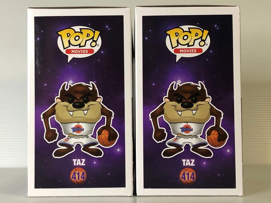 Funko POP! TAZ SPACE JAM #414 ( Common + CHASE), Hobbies & Toys, Toys ...