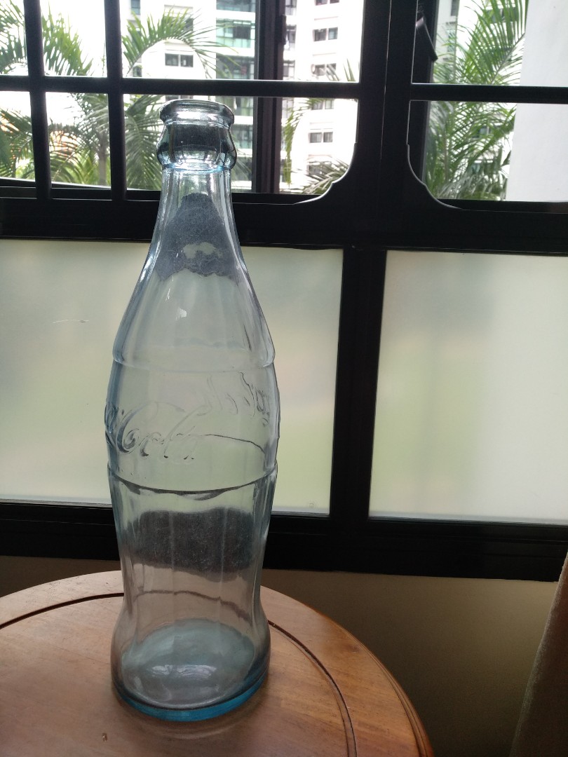 Giant Coca Cola Glass Bottle, Food & Drinks, Alcoholic Beverages on ...