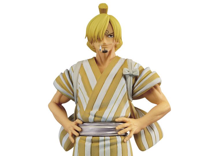 One piece Grandline men Sanji Sangoro figure, Toys & Games, Bricks ...