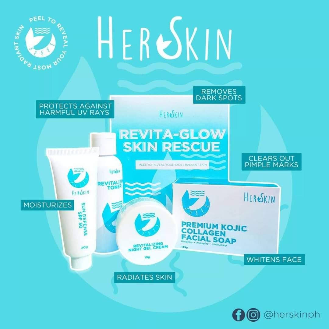 Herskin Revita Glow Skin Rescue Beauty And Personal Care Face Face Care On Carousell