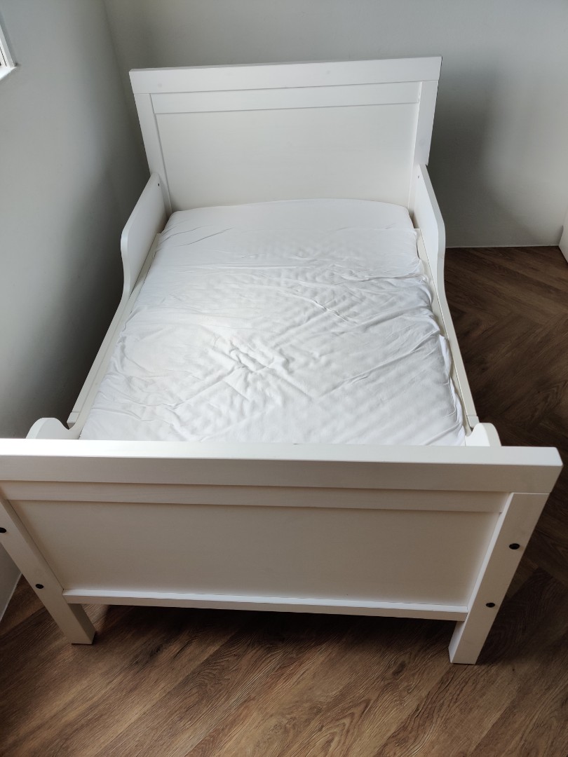 IKEA Sundvik Extendable Bed, Furniture & Home Living, Furniture, Bed ...