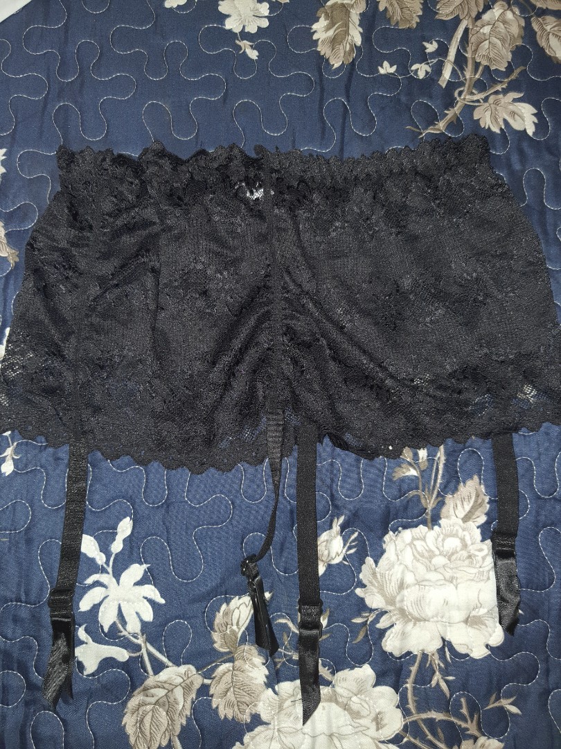 Lace garter, Men's Fashion, Bottoms, New Underwear on Carousell