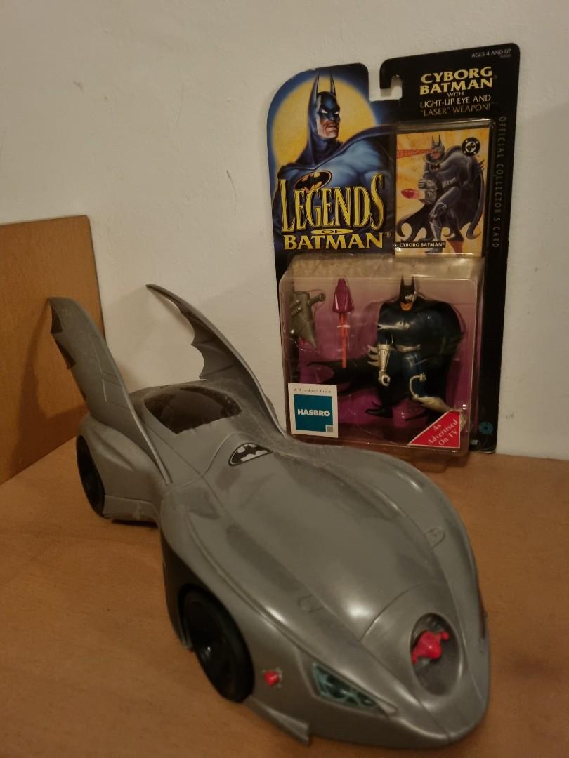 Legends of Batman: Cyborg Batman with Batmobile, Hobbies & Toys, Toys ...