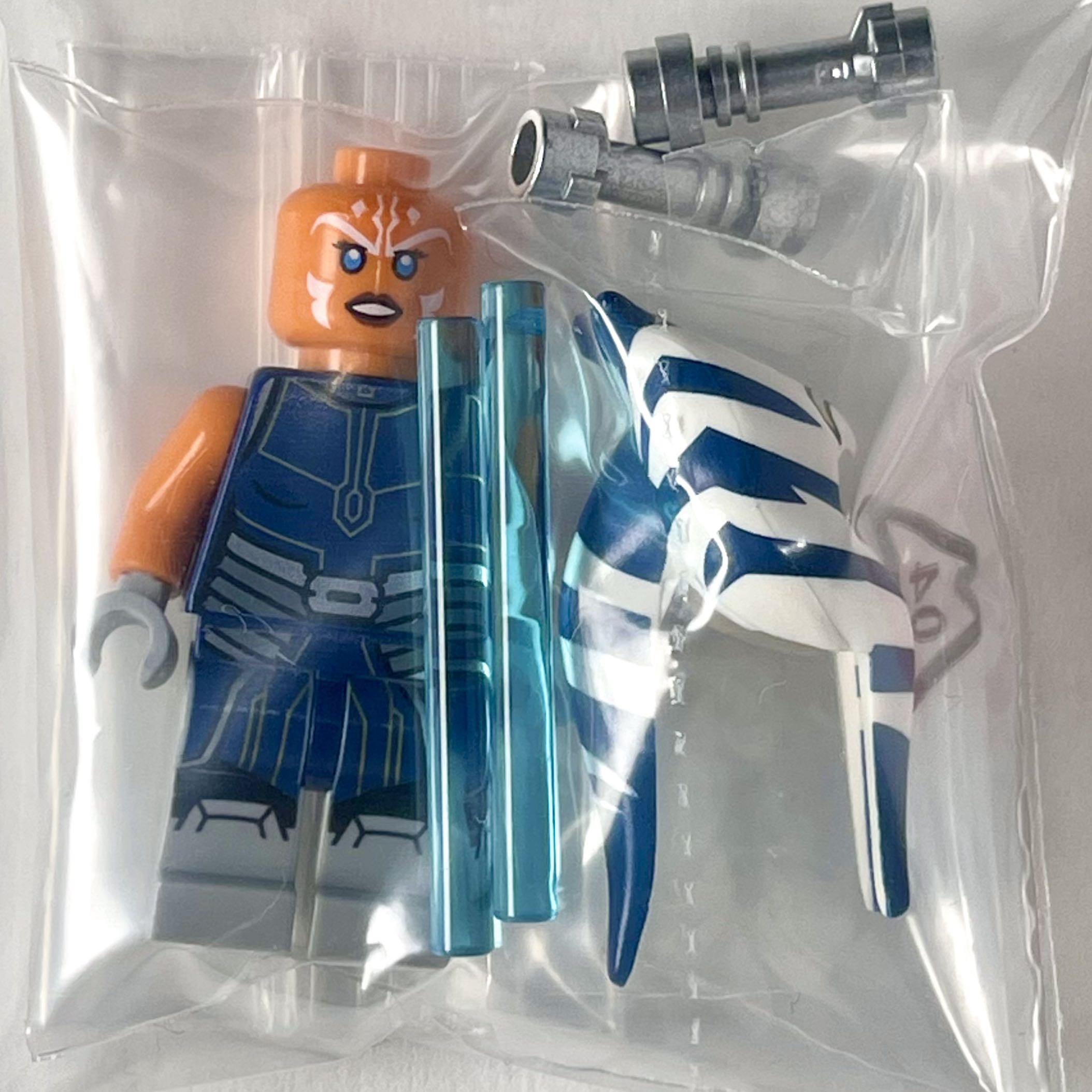 LEGO Star Wars Ahsoka Tano (Sealed headpiece) 75283 75310, Hobbies ...