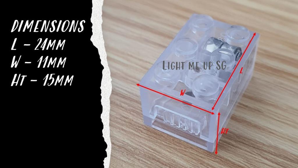 Lego Light bricks (White static) 3x2, Hobbies & Toys, Toys & Games on ...