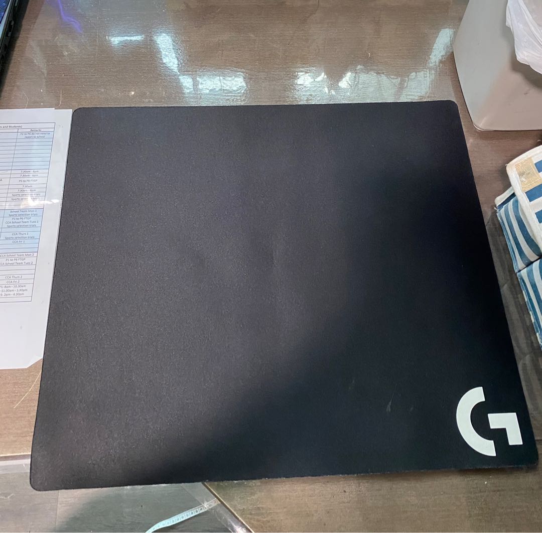 Large Logitech G Mouse Pad, Computers & Tech, Parts & Accessories ...