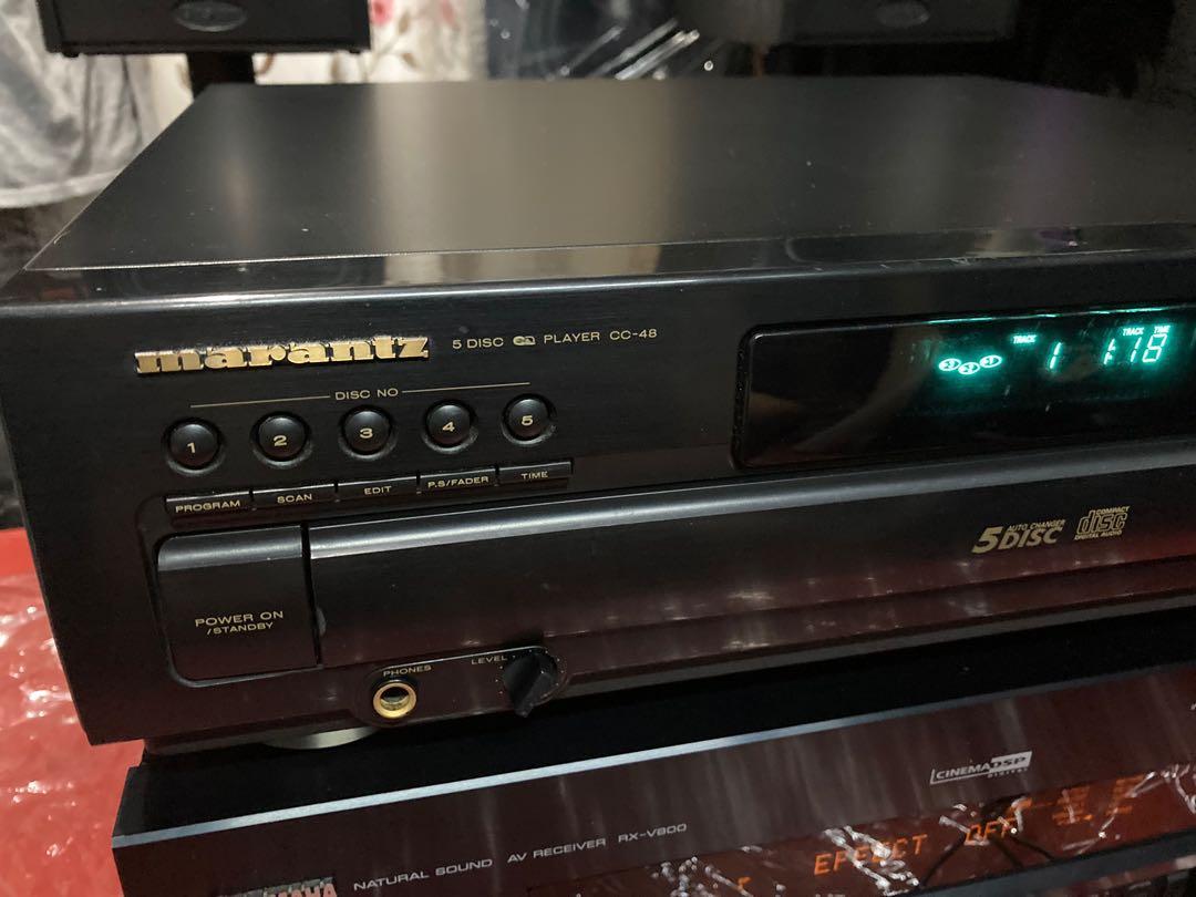 Marantz 5 Disc CD Player for ur receiver amplifier, Audio, Soundbars ...