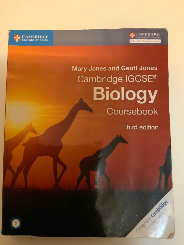 Mary Jones and Geoff Jones, Cambridge IGCSE Biology Coursebook - Third ...