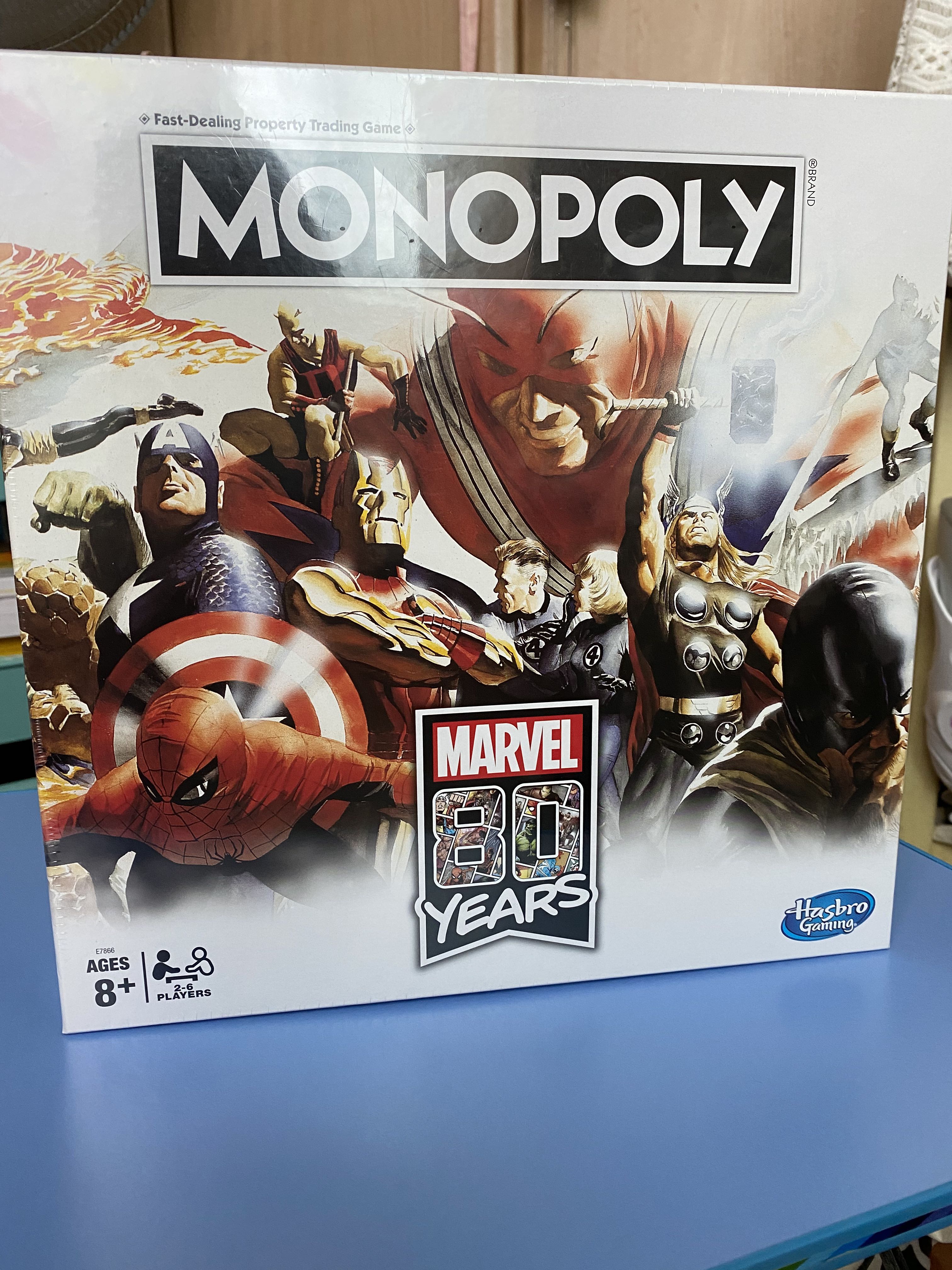 Monopoly Marvel 80th Anniversary Collector Edition., Hobbies & Toys ...