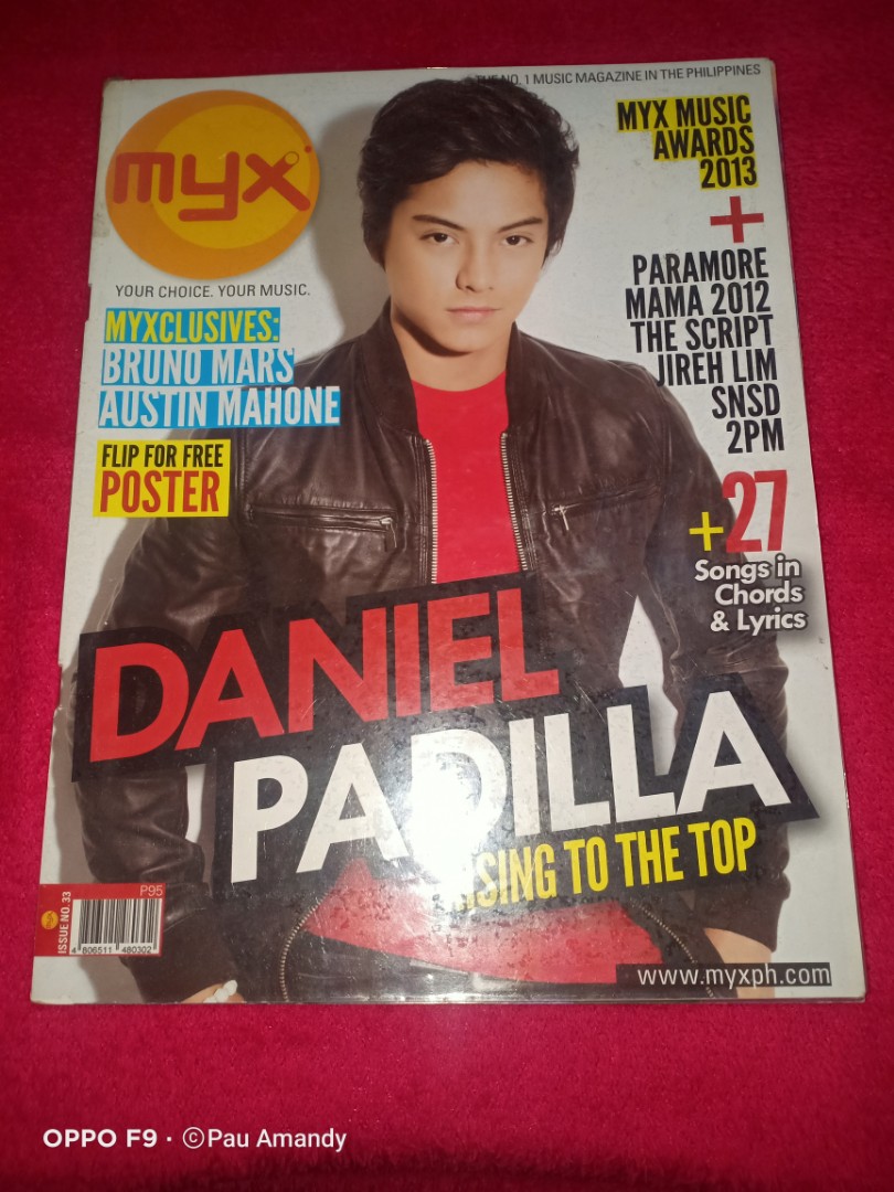 Myx Magazine Daniel Padilla, Hobbies & Toys, Books & Magazines ...