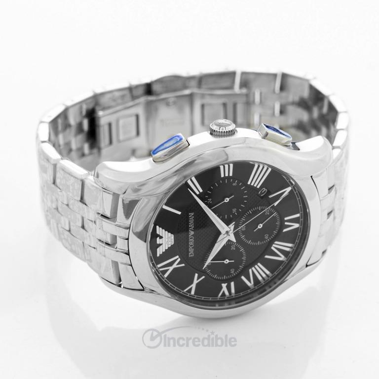 [NEW] Emporio Armani Classic Chronograph Watch 44.5mm AR1786, Luxury ...