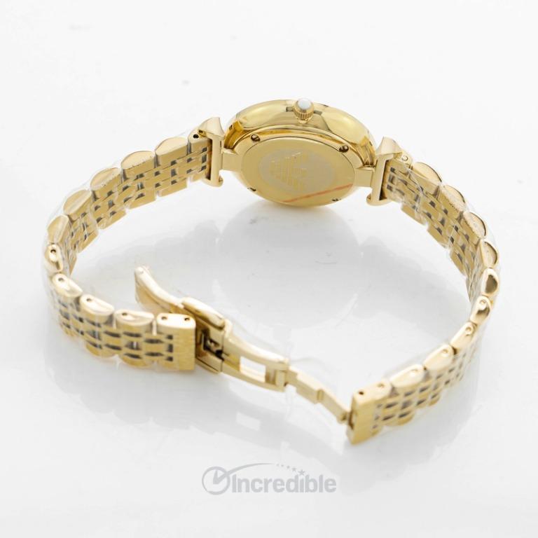 [NEW] Emporio Armani Classic Mother Of Pearl Dial Stainless Steel Watch ...