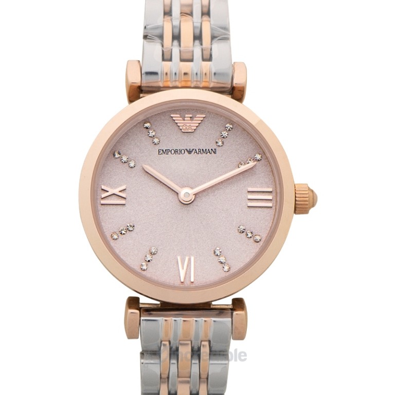 [NEW] Emporio Armani Quartz Pink Dial Ladies Watch AR11223, Luxury ...