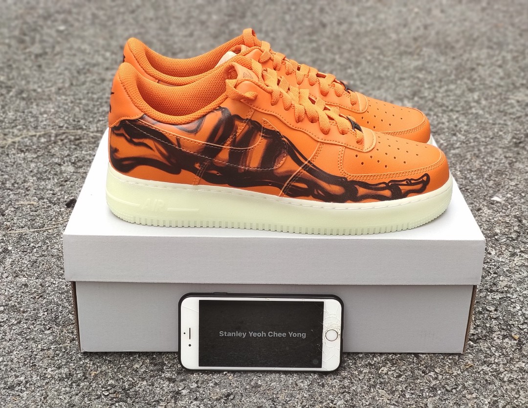 Nike Air Force 1 Skeleton, Men's Fashion, Footwear, Sneakers on Carousell