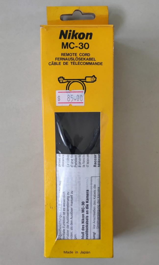 NIKON MC-30, Photography, Cameras on Carousell