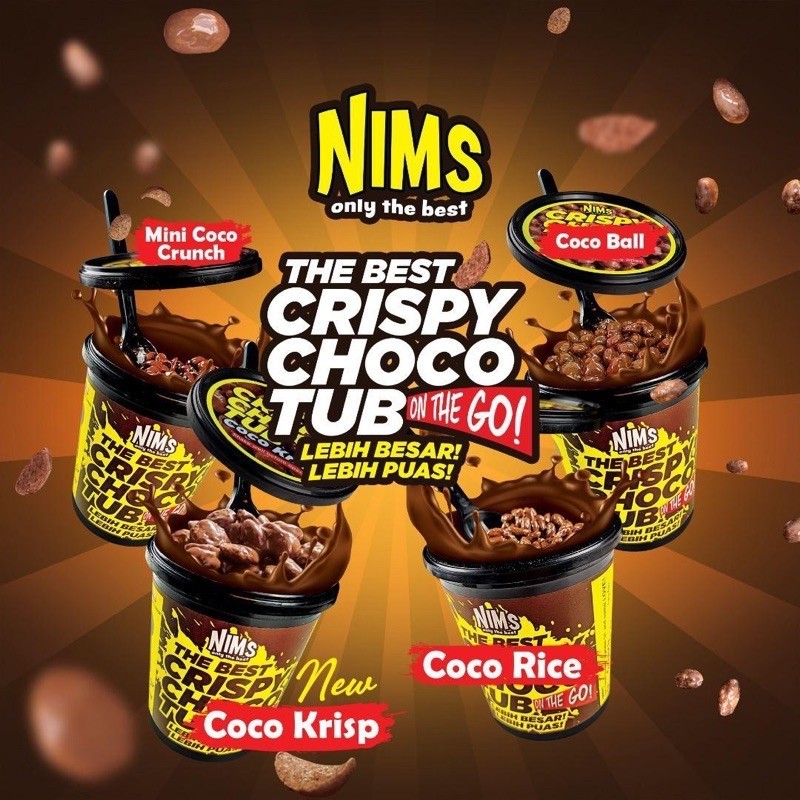 Nims CHOCO TUB, Food & Drinks, Packaged & Instant Food on Carousell