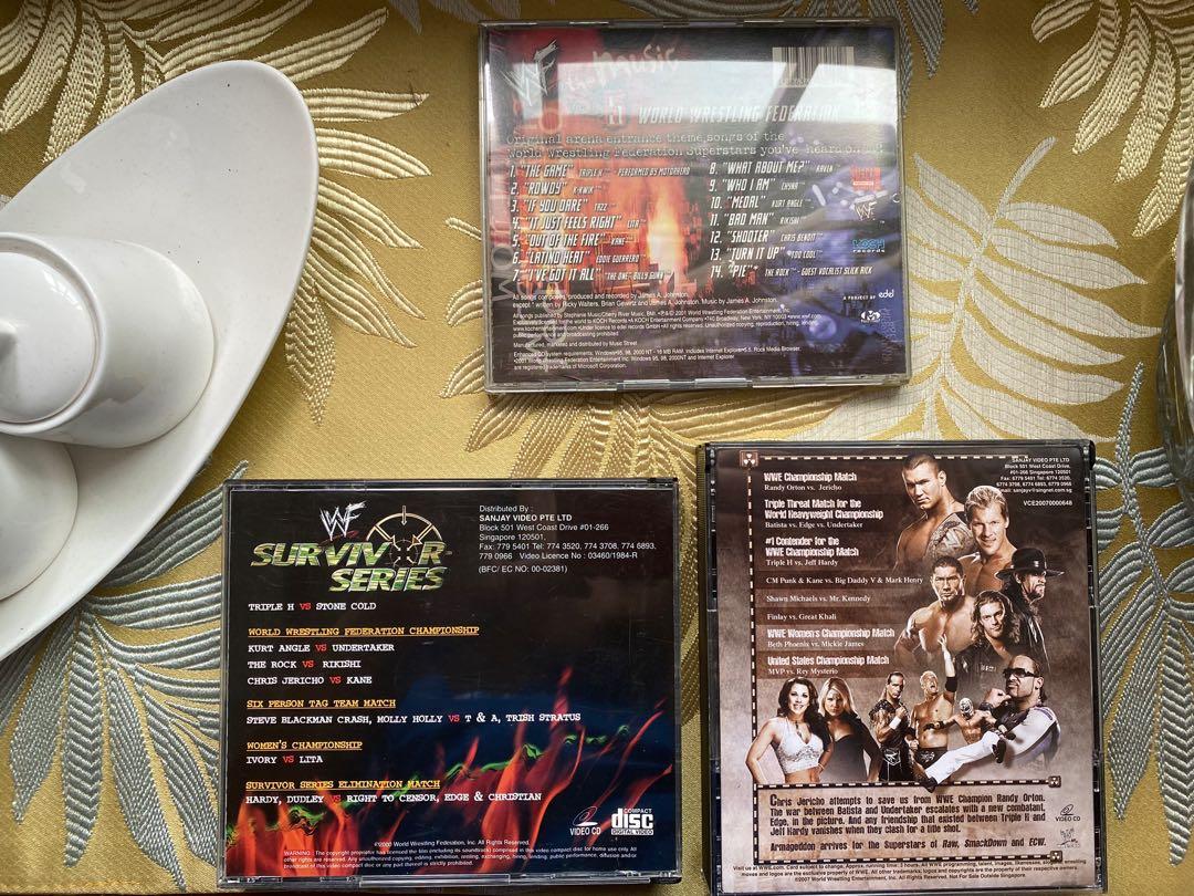 Old WWF / WWE VCDs / CDs, Music & Media, CDs, DVDs & Other Media on ...