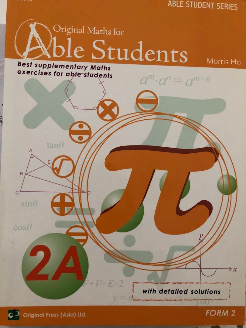 Original Maths for Able Students, 興趣及遊戲, 書本 & 文具, 書本及雜誌 - 補充練習 - Carousell