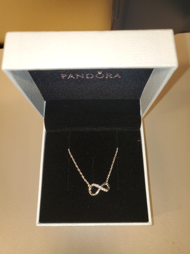 Pandora infinity necklace, Women's Fashion, Jewelry & Organisers ...