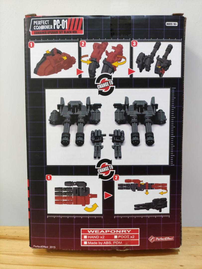 Perfect Effect PC-01 變形金剛 Combiner Wars 合體手腳, 興趣及遊戲, 玩具 & 遊戲類 - Carousell