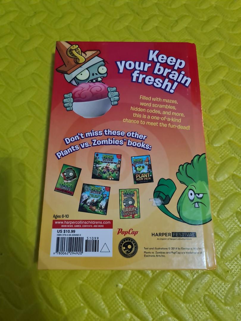 Plants vs Zombies Activity book, Hobbies & Toys, Books & Magazines ...