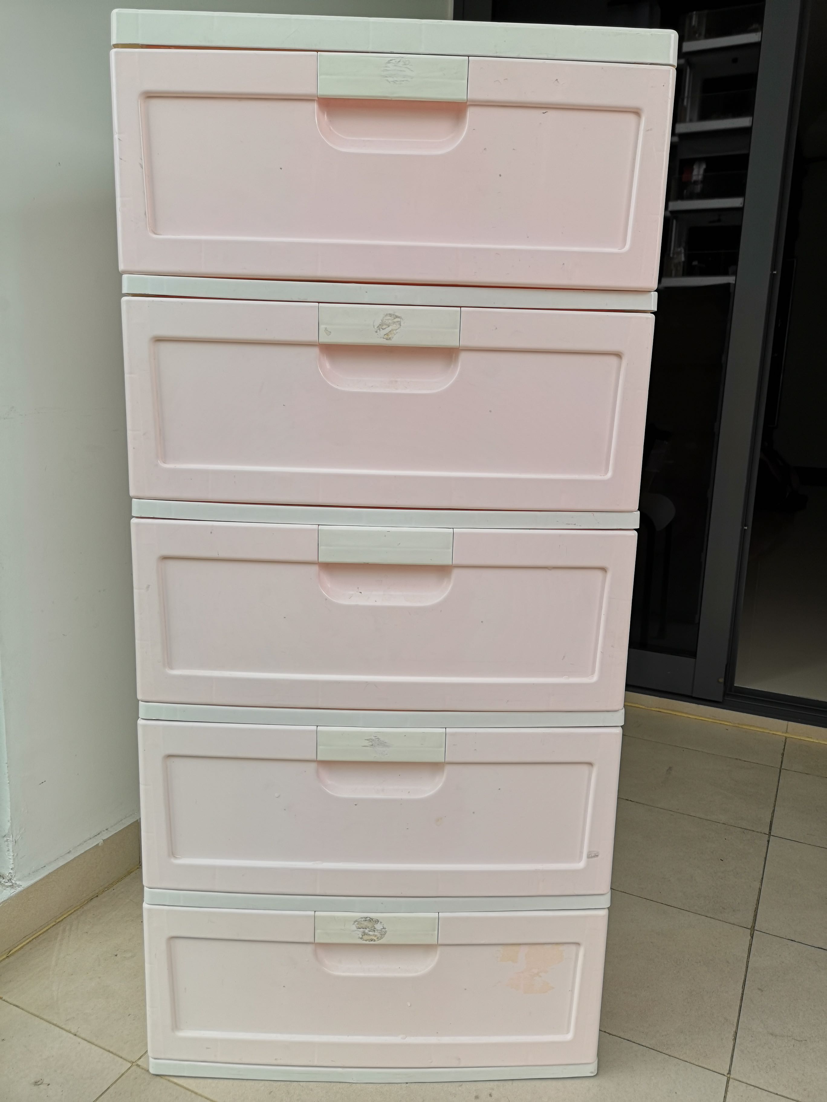 Plastic Chest Of Drawers, Furniture & Home Living, Furniture, Shelves ...