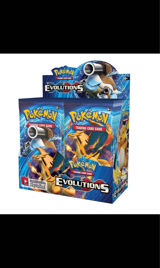 pokemon evolutions booster box, Hobbies & Toys, Toys & Games on Carousell