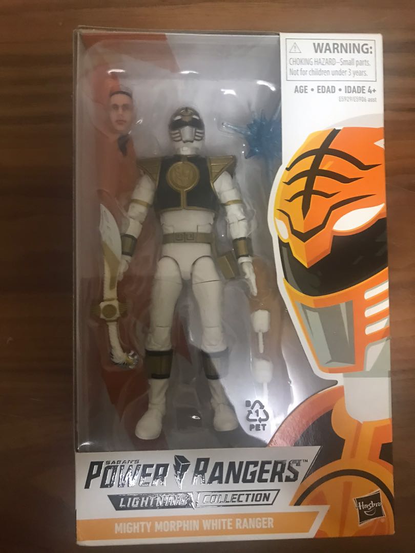 Power ranger white ranger lightning collection, Hobbies & Toys, Toys ...