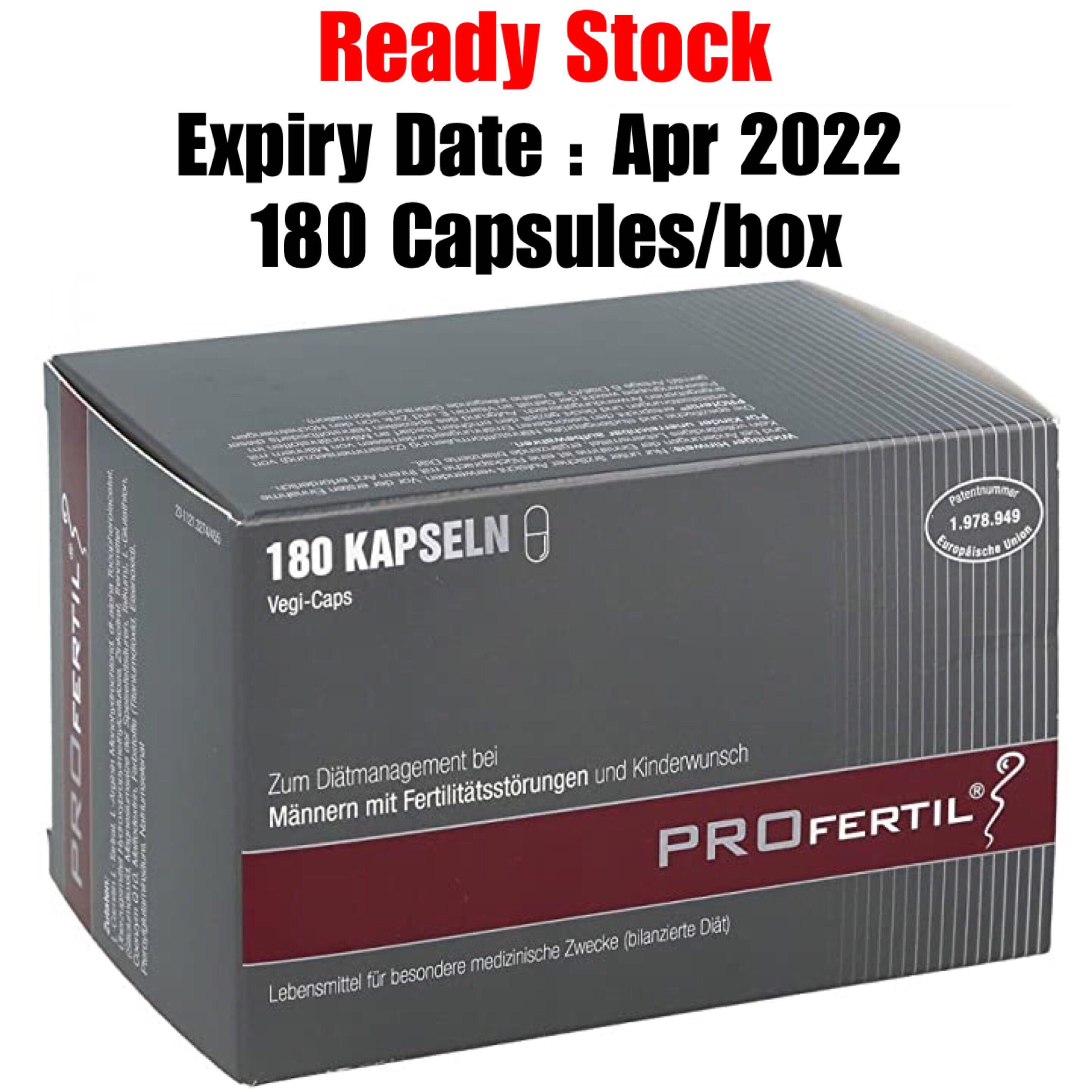 Profertil 180 Capsules / 60 Capsules for Men, Everything Else on Carousell