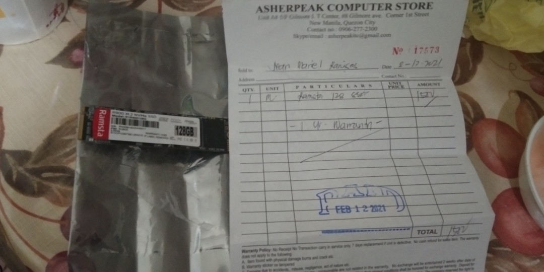Ramsta 128gb SSD, Computers & Tech, Parts & Accessories, Computer Parts ...