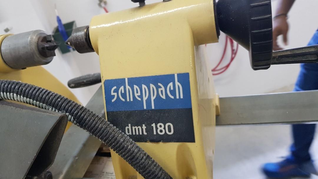 Scheppach wood lathe with chisels, Design & Craft, Craft Supplies ...