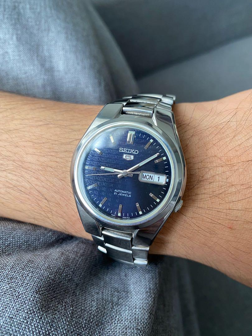 Seiko “5” Logo Dial, Men's Fashion, Watches & Accessories, Watches on ...