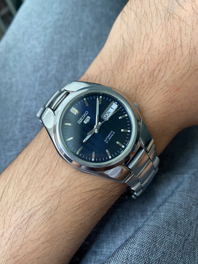 Seiko “5” Logo Dial, Men's Fashion, Watches & Accessories, Watches on ...