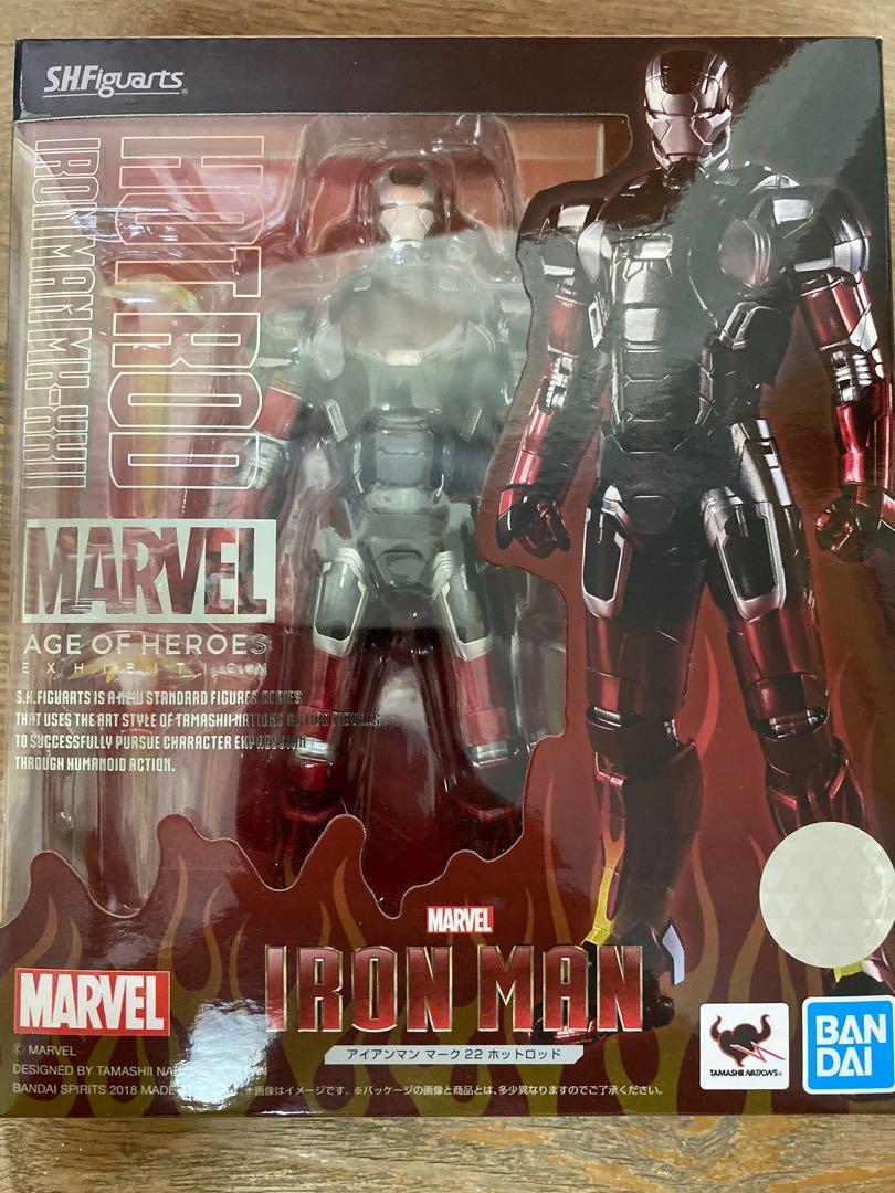 SHF Iron Man MK 22 Hot Rod (Japan) SHFiguarts, Hobbies & Toys, Toys ...