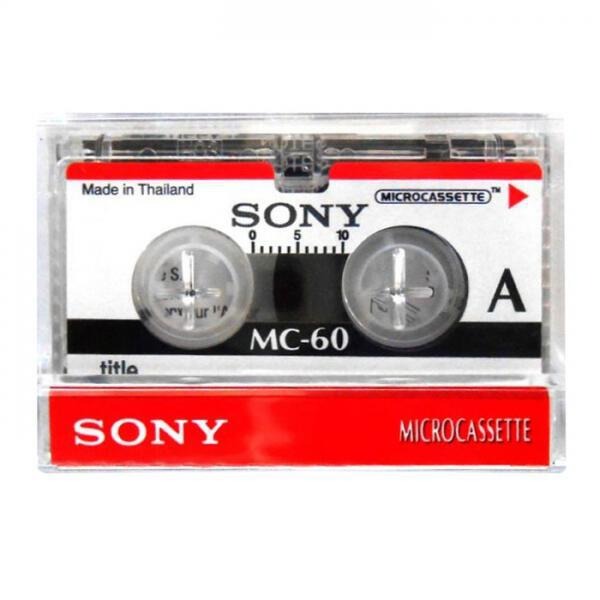 Sony 60 Minute Blank Microcassette Tapes MC-60 (set of 3), Audio, Other ...