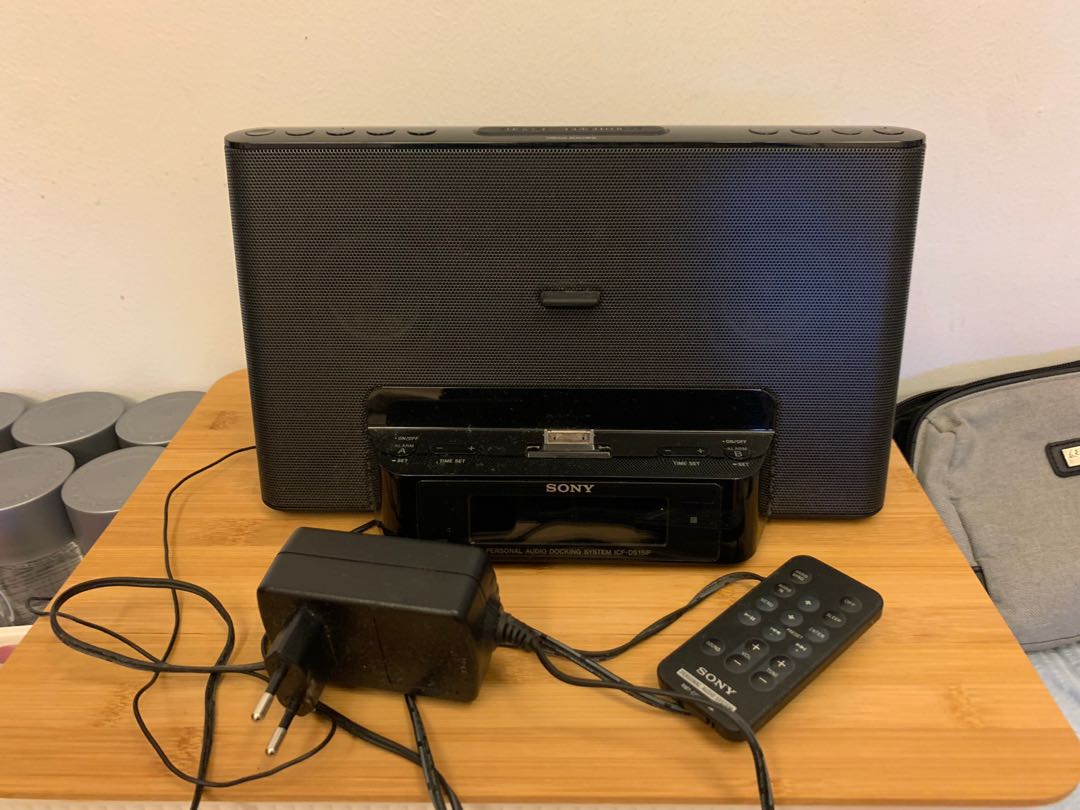 Sony personal docking system with remote control, Audio, Portable Audio ...