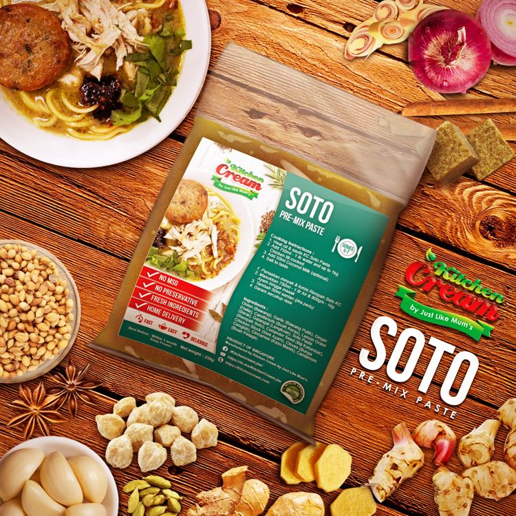 Soto Pre-Mix Paste, Food & Drinks, Packaged & Instant Food on Carousell