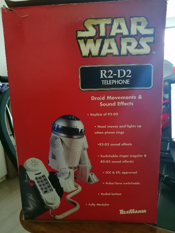 Star Wars R2-D2 Telephone, Hobbies & Toys, Memorabilia & Collectibles ...