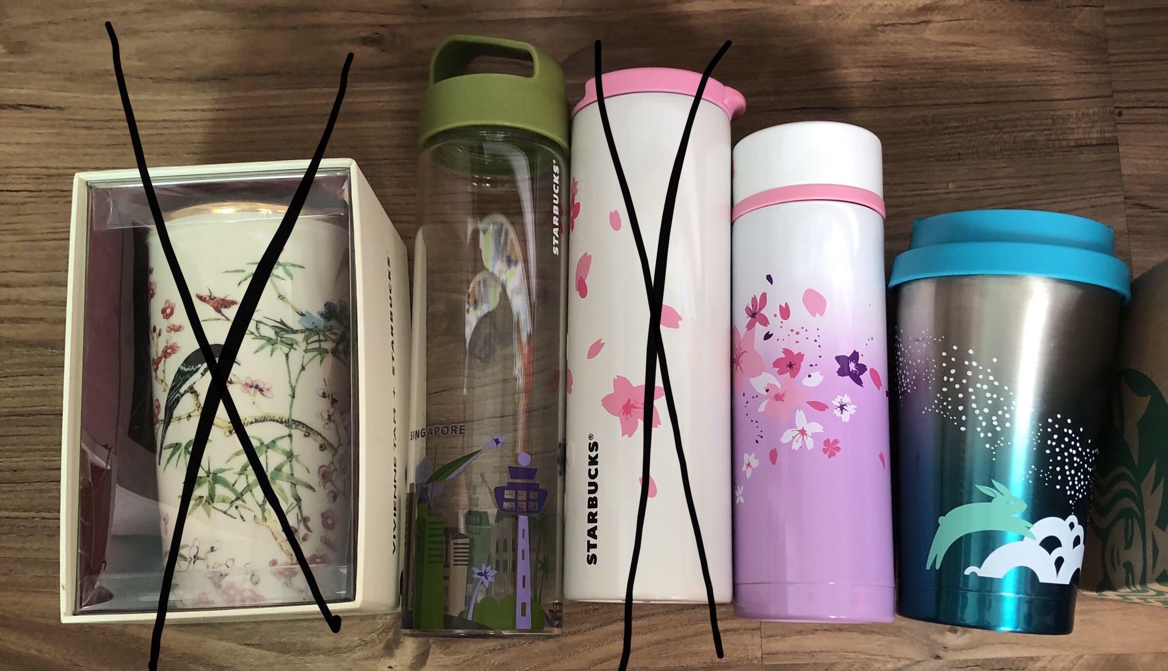 Starbucks cups/tumblers/flasks, Everything Else on Carousell