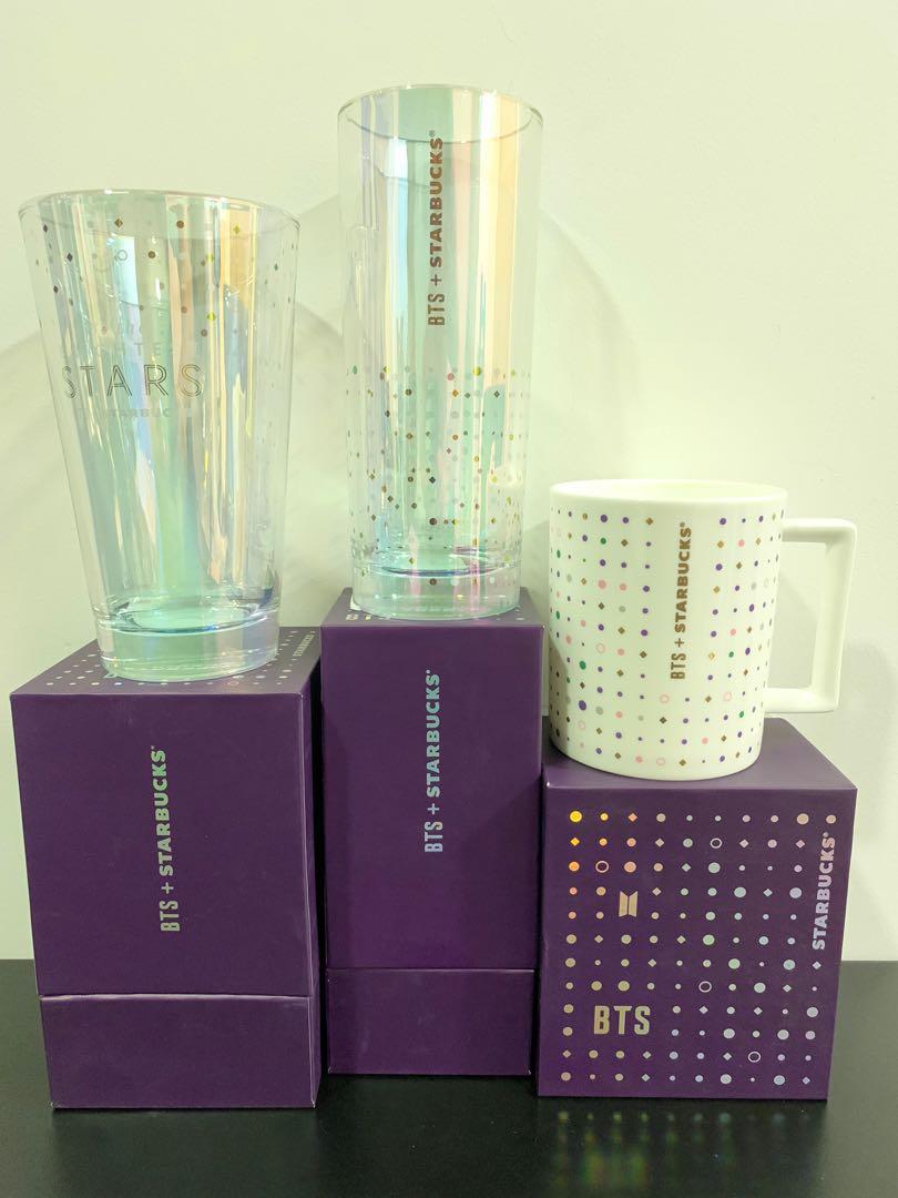 [RARE!] Starbucks x BTS Complete Set, Hobbies & Toys, Memorabilia ...