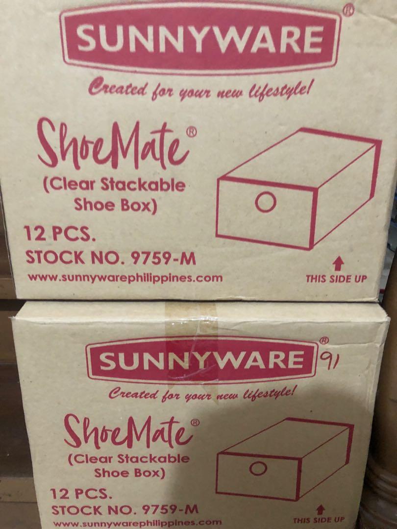 SUNNYWARE SHOEMATE SHOEBOX, Furniture & Home Living, Home Improvement ...