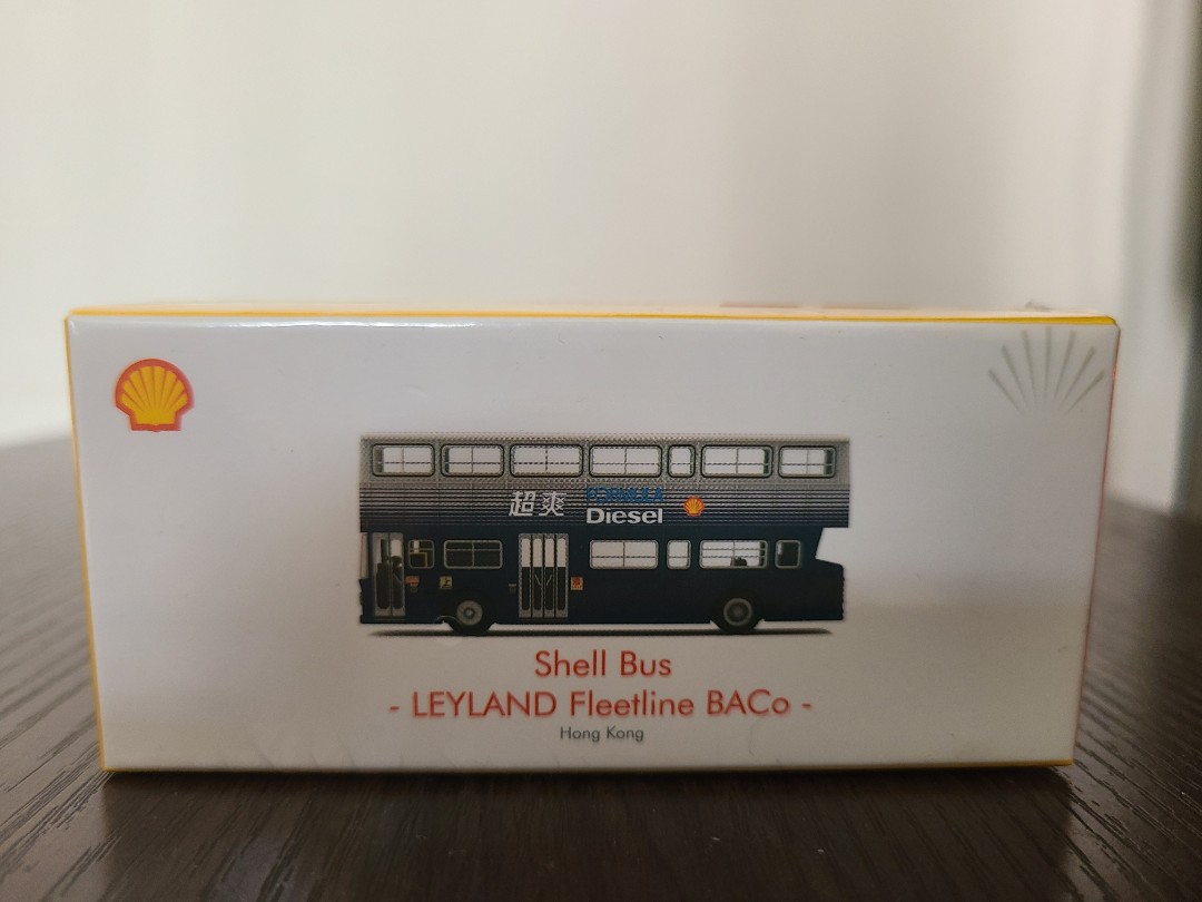 Tiny 1/110 Shell Bus Leyland Fleetline Baco, 興趣及遊戲, 收藏品及紀念品, 明星周邊 ...