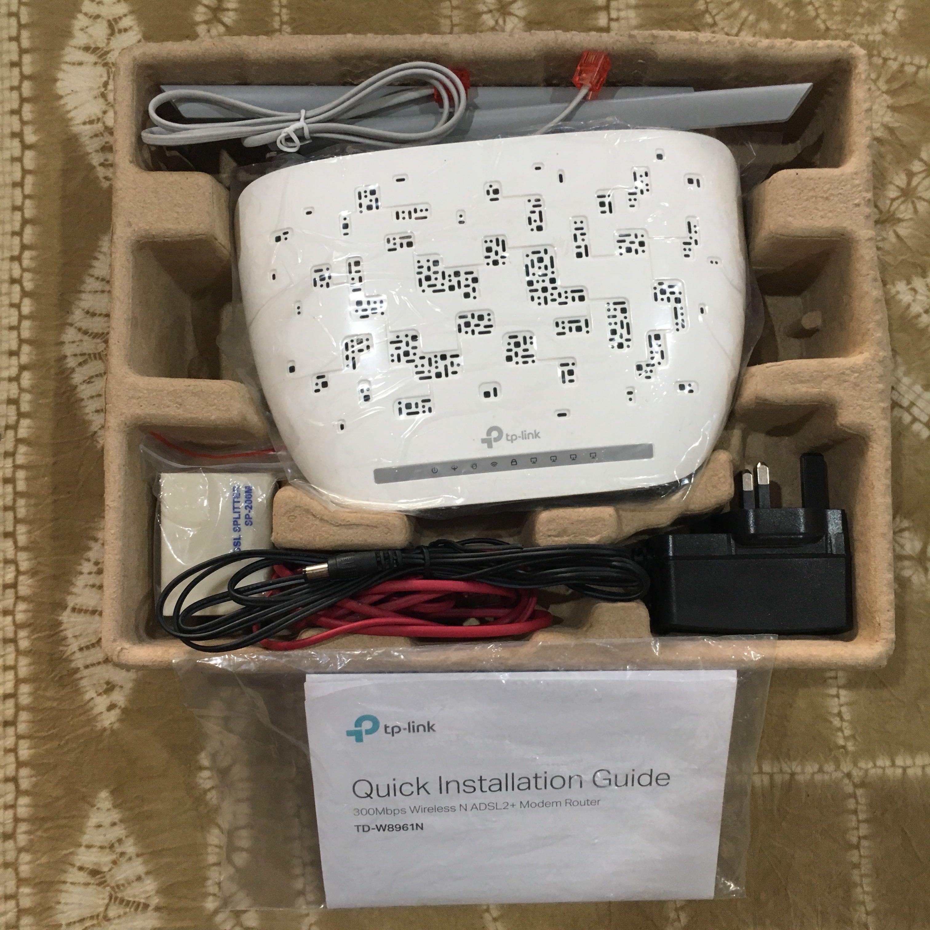 Tp Link Modem Router Mbps Wifi Computers Tech Parts Accessories Networking On Carousell