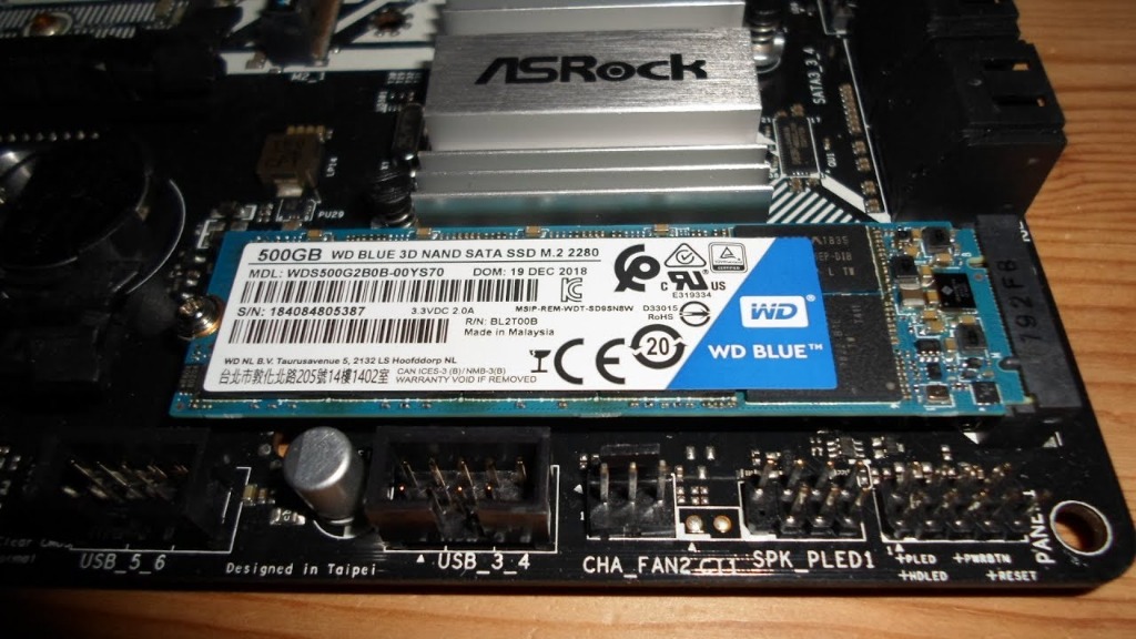 Western Digital (Internal SSD Storage) - WD Blue 3D NAND SATA SSD M.2 ...