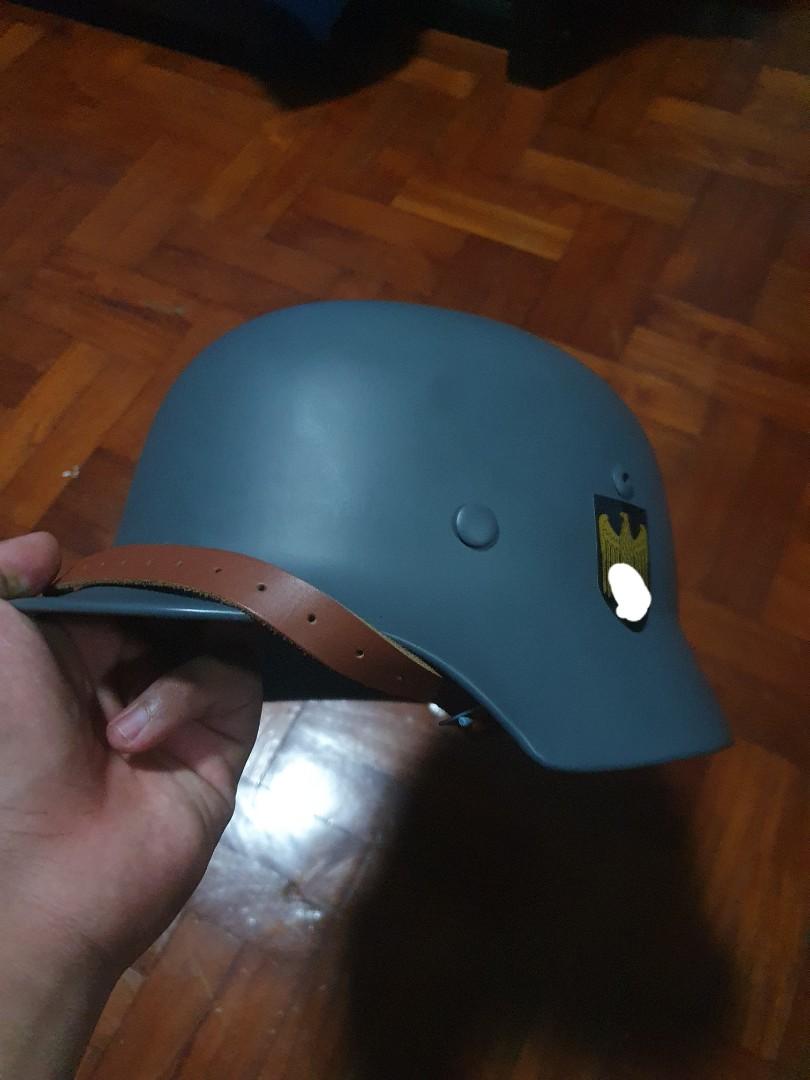 WW2 German M35 Helmet Replica, Everything Else on Carousell