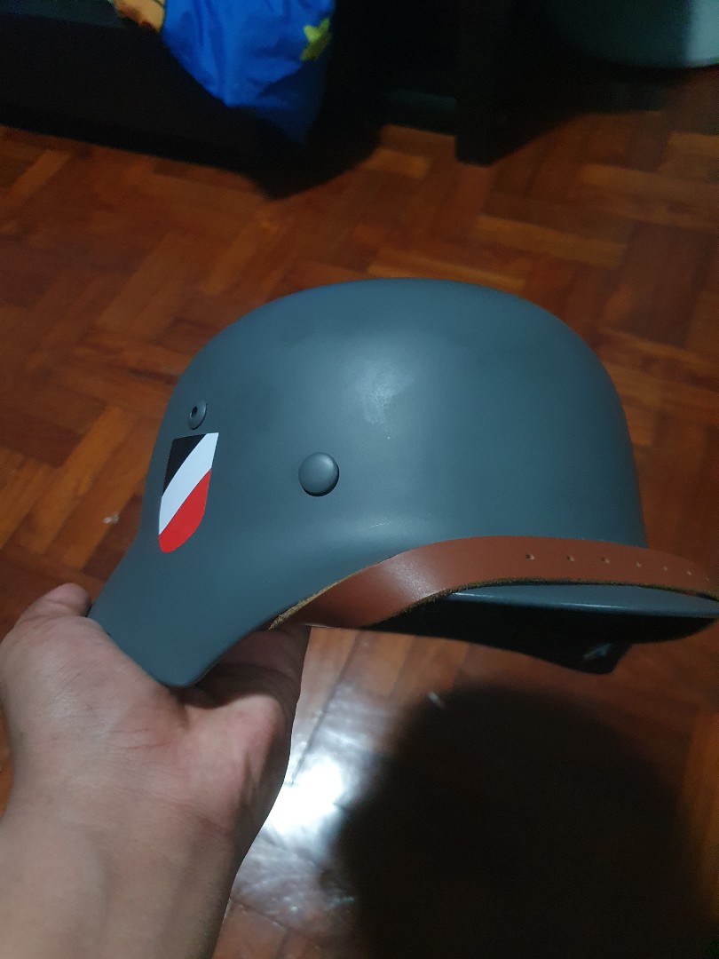 WW2 German M35 Helmet Replica, Everything Else on Carousell