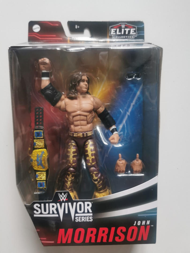 Wwe john morrison elite figure, Hobbies & Toys, Toys & Games on Carousell