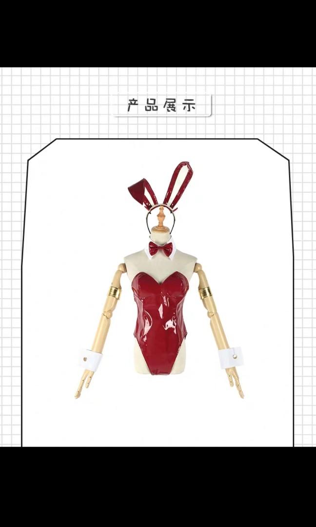 Zero two bunny suit cosplay, Hobbies & Toys, Memorabilia & Collectibles ...