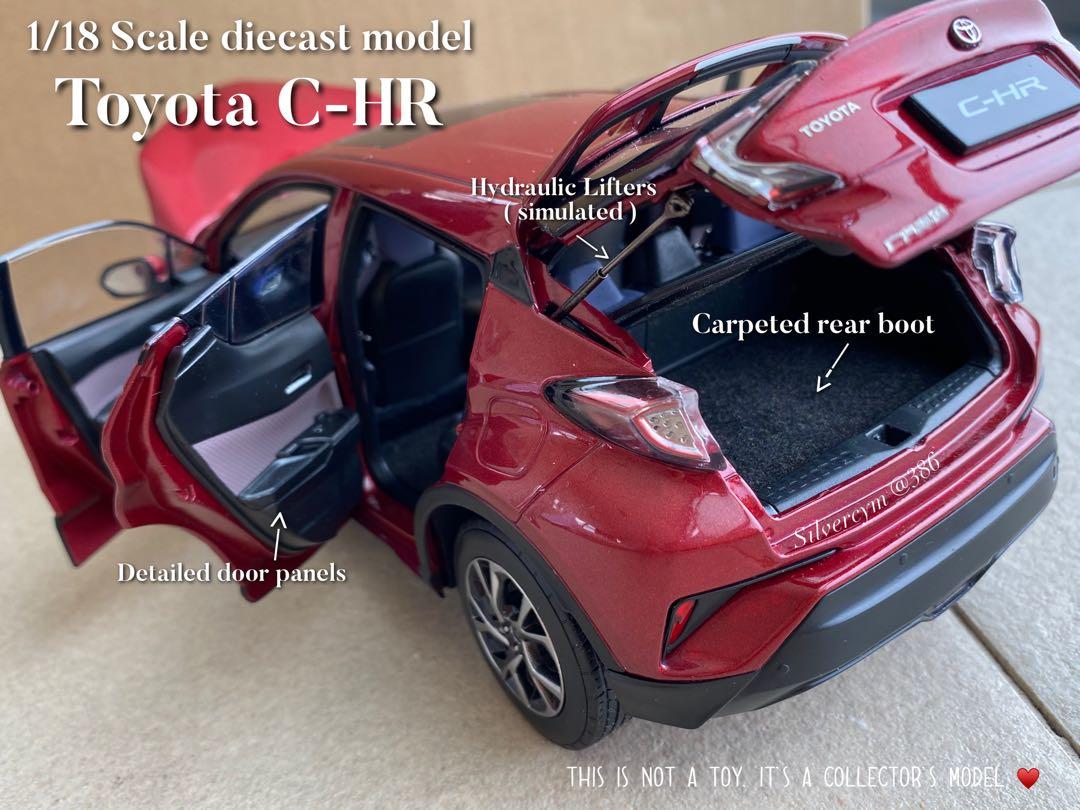 1/18 Scale Diecast TOYOTA C-HR model, Toys & Games, Others on Carousell